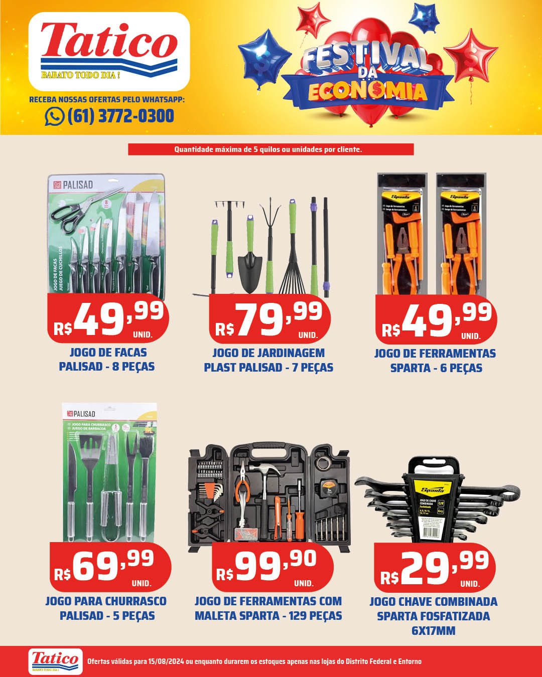 Tatico - Brasília - Barato Todo dia!